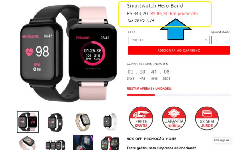 Watch outfitter br é confiável - Confiável