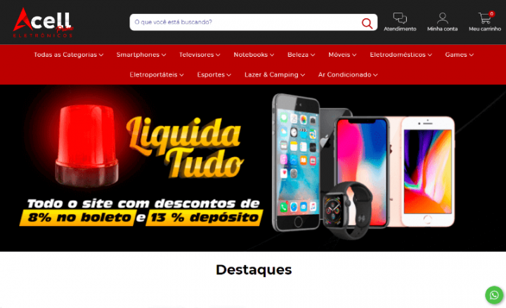 Acell prime é confiável? Analisando o site Acel eletrônicos - Confiável