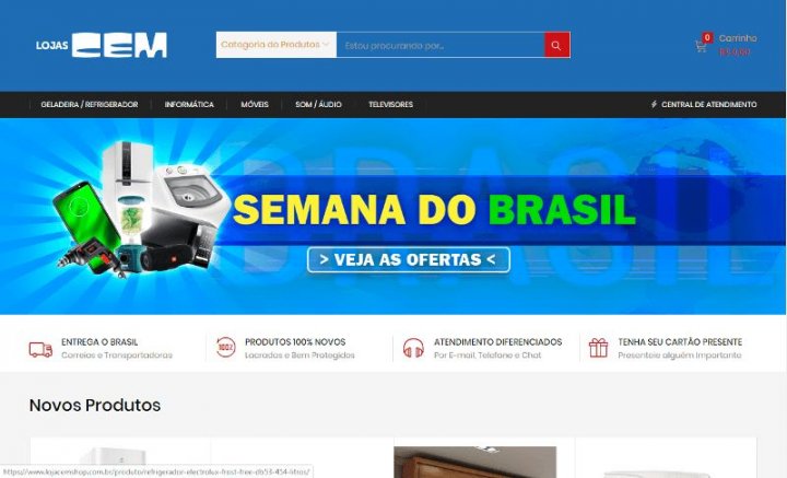 Loja cem shop é confiável? Analisando o site Lojas cem - Confiável