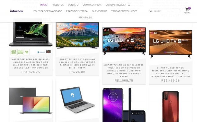 Infocom informatica é confiável? Analisando o site infocom - Confiável