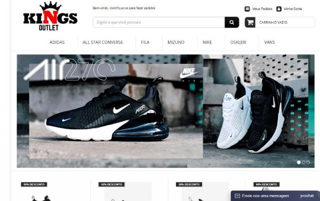 Kings outlet é confiável? Analisando o site kingsoutlet - Confiável