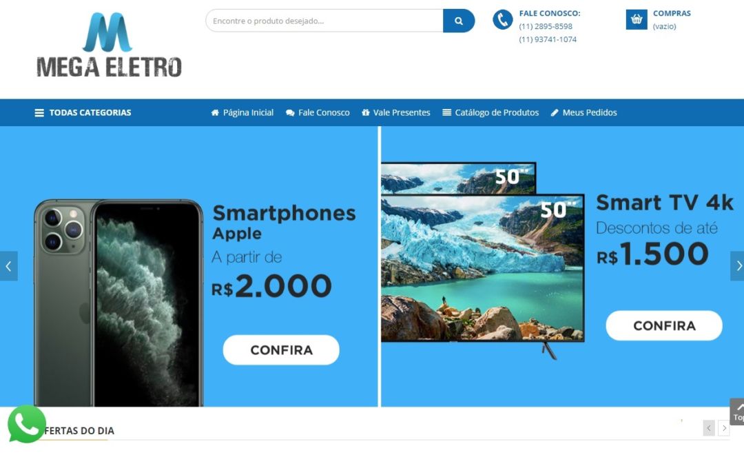 Mega eletro br é confiável? Analise (+Exemplos) - Confiável