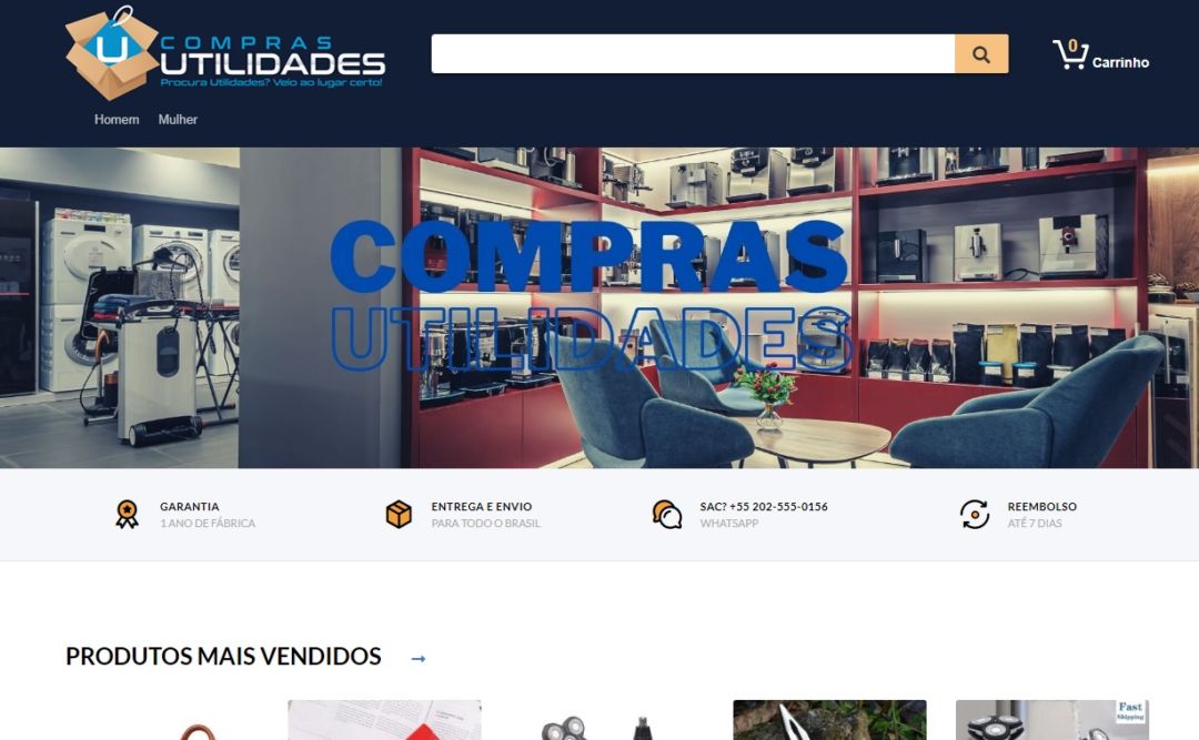 Compras e utilidades é confiável? Analise (+Exemplos) - Confiável